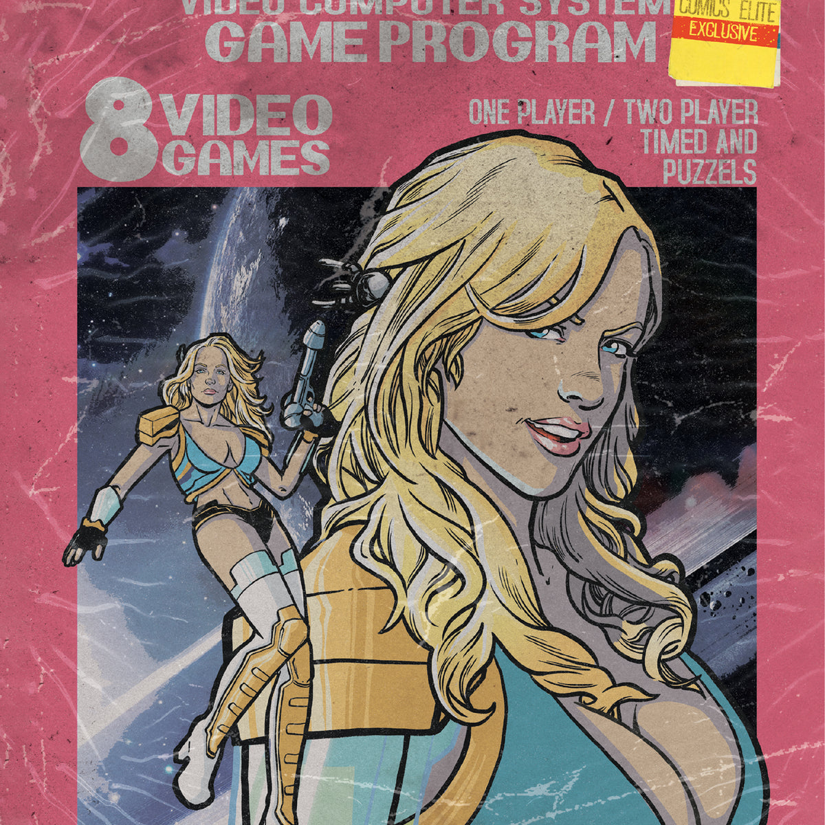 Matthew Waite 8 Bit Variant Covers – Comics Elite